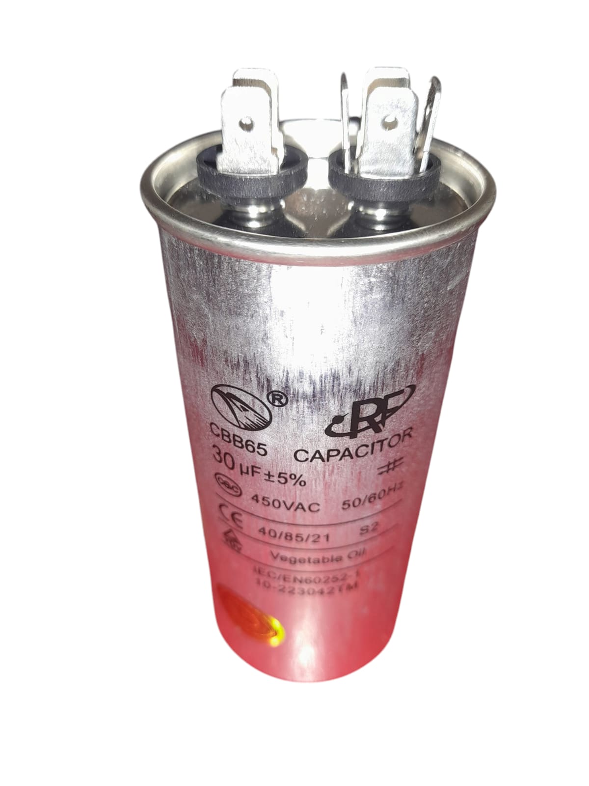 Capacitor 30 MF 450 V 50 - 60 HZ Metalico - MELREP