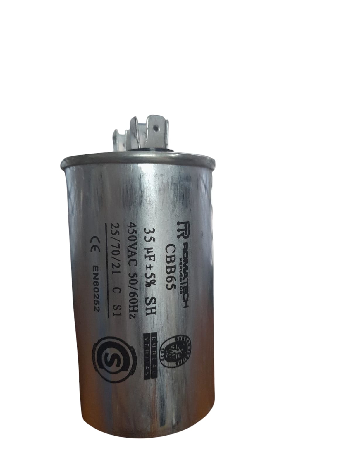 Capacitor 35 MF 450 V 50 - 60 HZ Metalico - MELREP