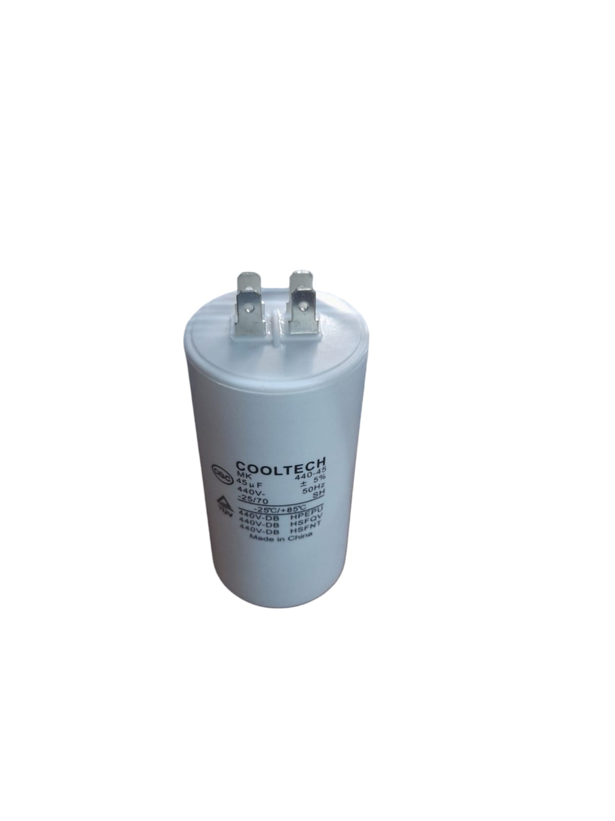 Capacitor 45 MF 450 V 50 - 60 HZ Plastico - MELREP